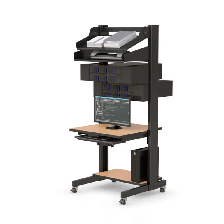 LAN Admin Computer Workstation Furniture | Ergonomic Desk