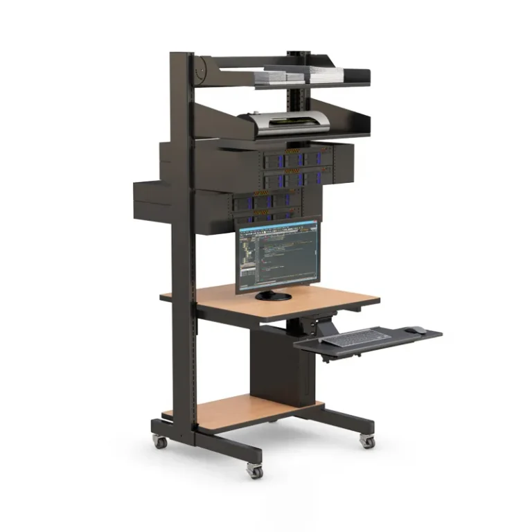 LAN Admin Computer Workstation Furniture | Ergonomic Desk